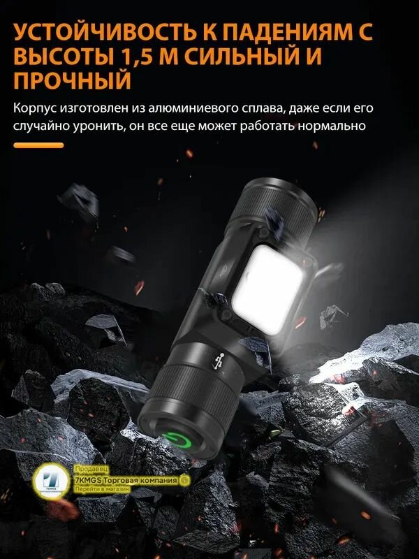 Boruit Фонарь-прожектор — фото 1