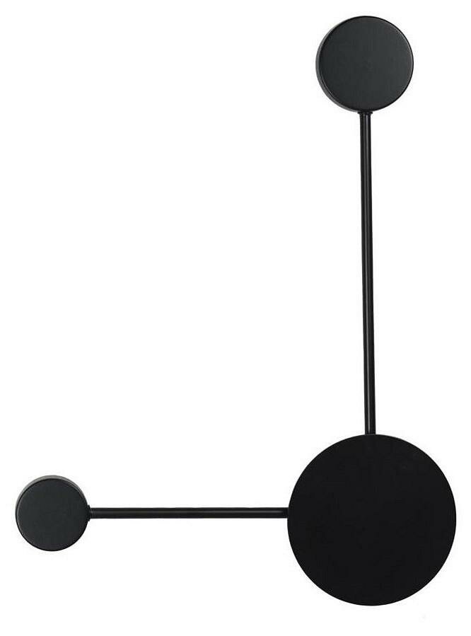 Накладной светильник Loft it Rays 10057BK цвет черный На монтажной пластине Техно