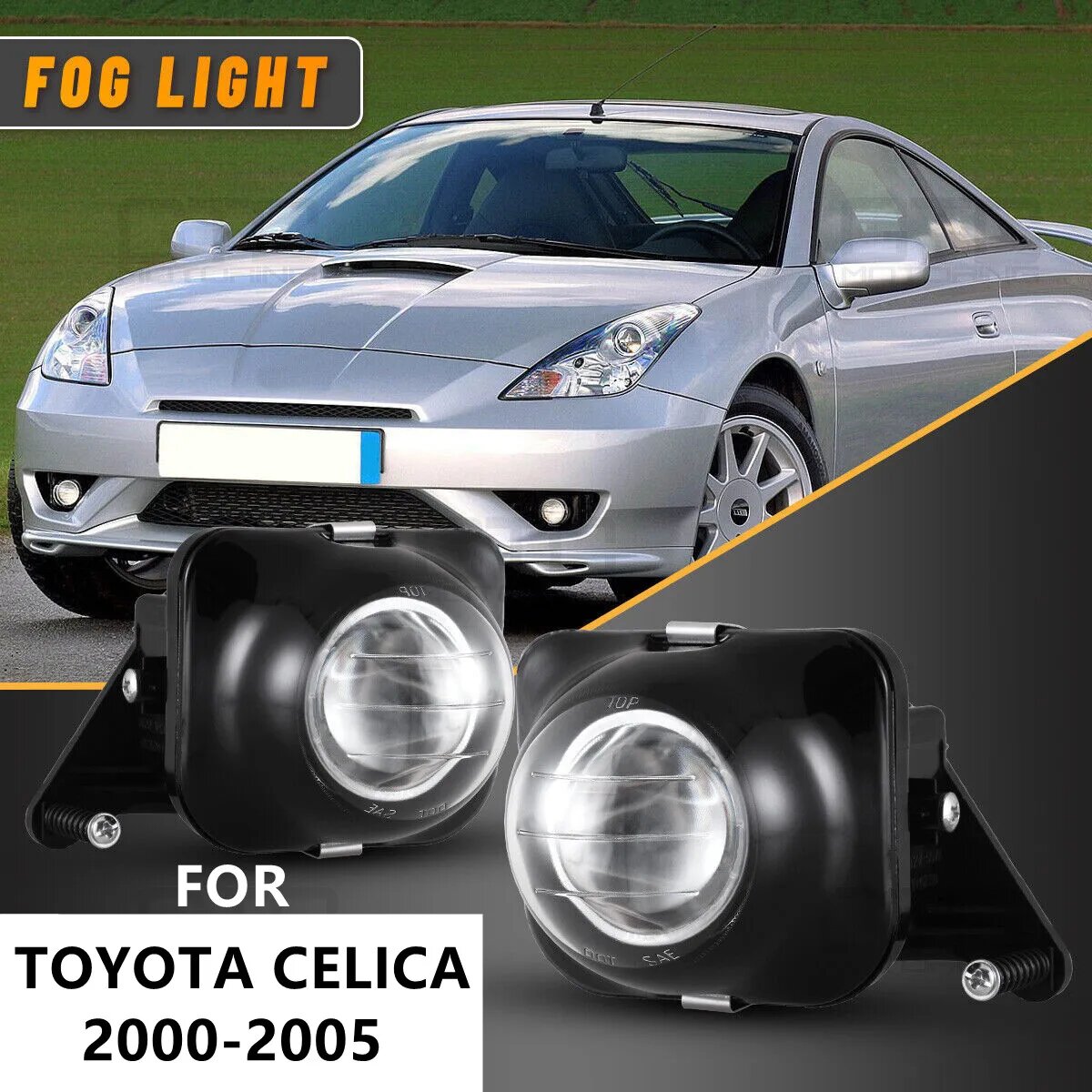 Чехол для Toyota Celica противотумансветильник фара 2003-2005 галогенная противотуманная фара автомобисветильник фара в сборе 8122120420 лампа H11 12 В 55 Вт 204