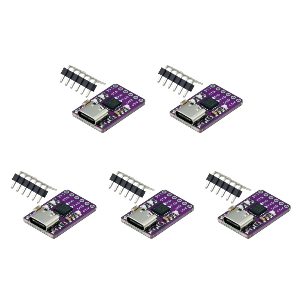 5шт. CP2102 TYPE-C UART TTL модуль