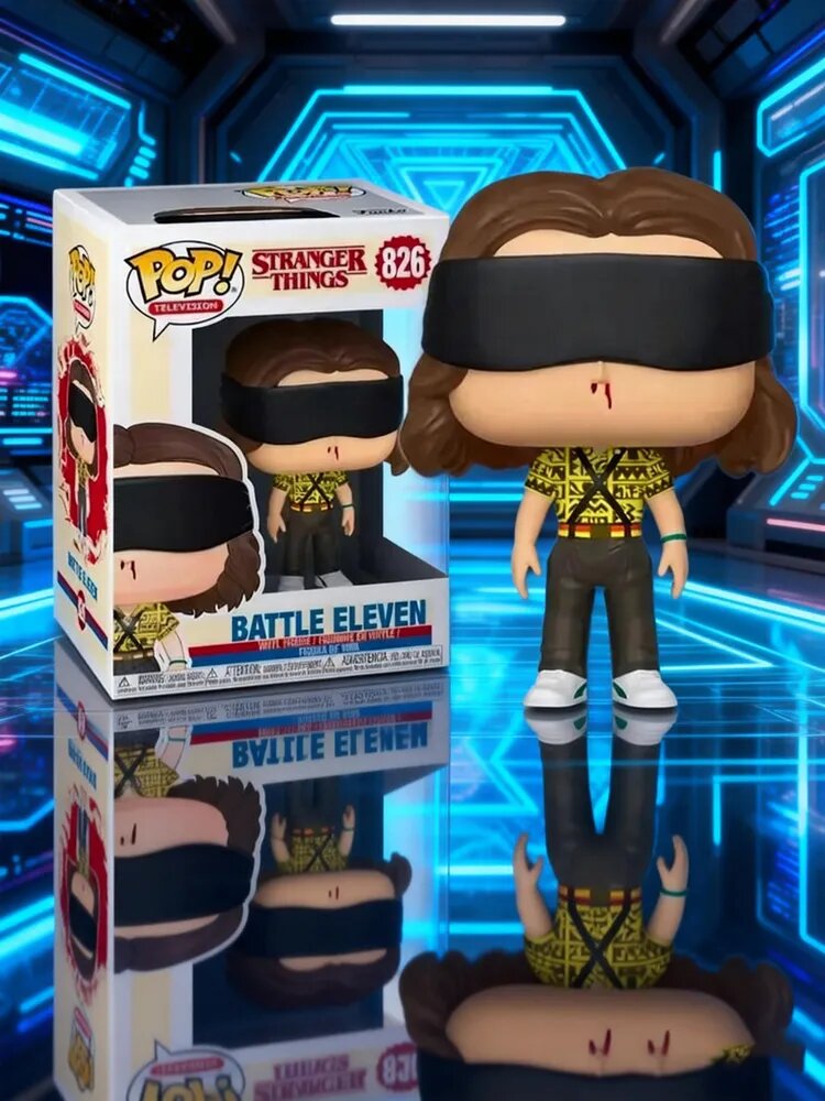 Фигурка POP Очень странные дела Битва Элевен/Eleven, Коллекционная игрушка
