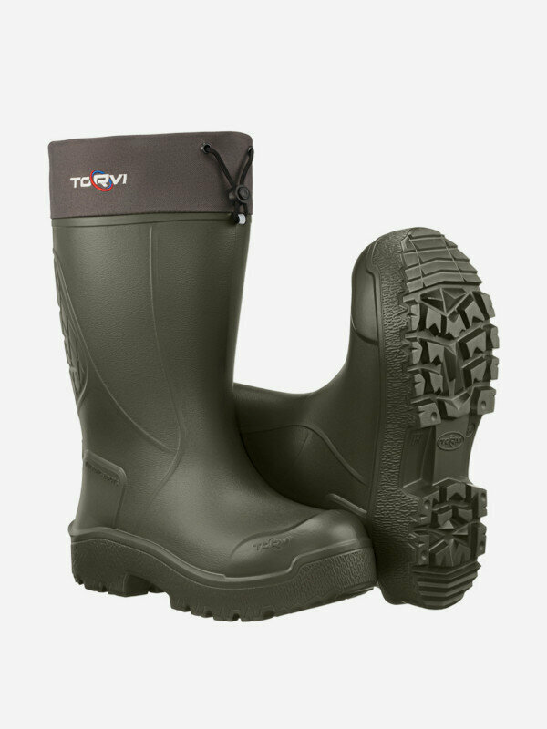 Сапоги зимние мужские Буран(4647)"TORVI" (ЭВА) с 4-слойным вкладышем (мех): -40С Буран, цвет: Олива,