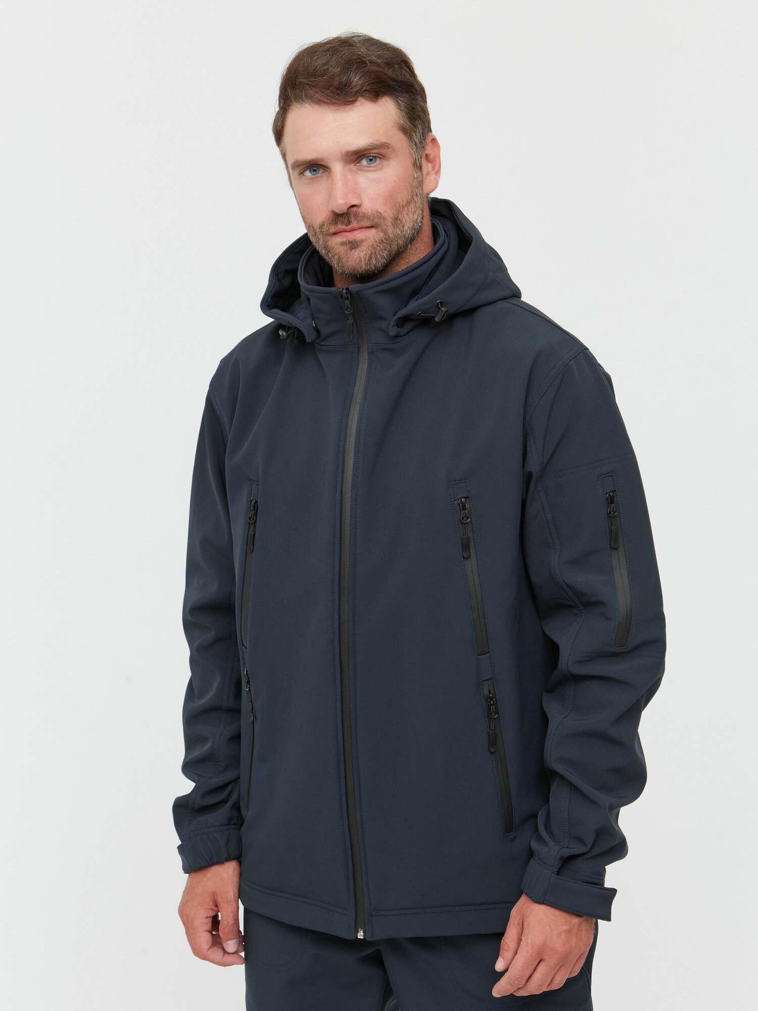 Куртка софтшелл на флисе BLACK VIPER BMSsK001