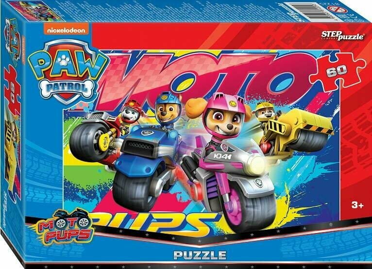 Пазл Step Puzzle "Щенячий патруль", 60 элементов