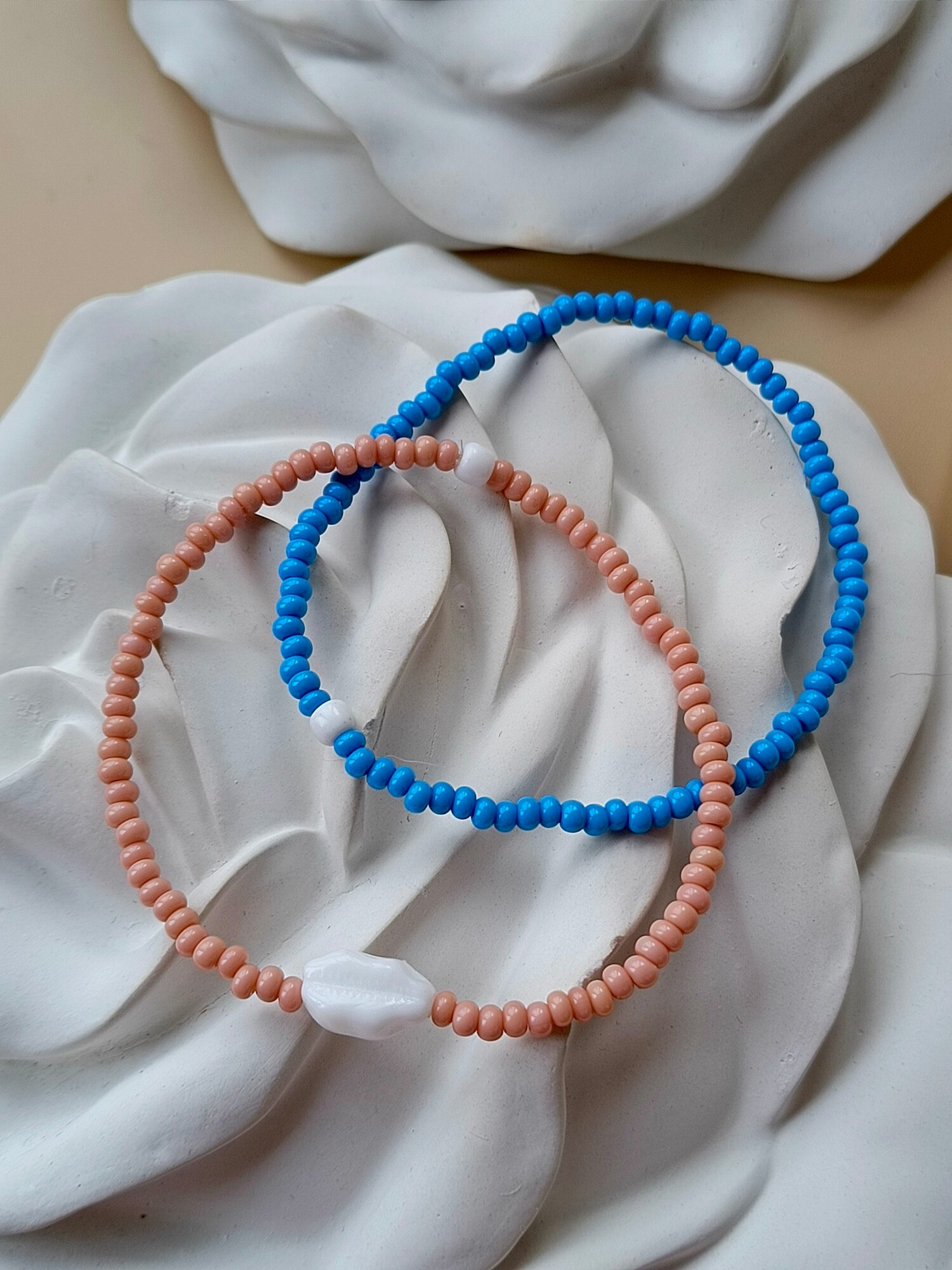 Набор браслетов, керамика