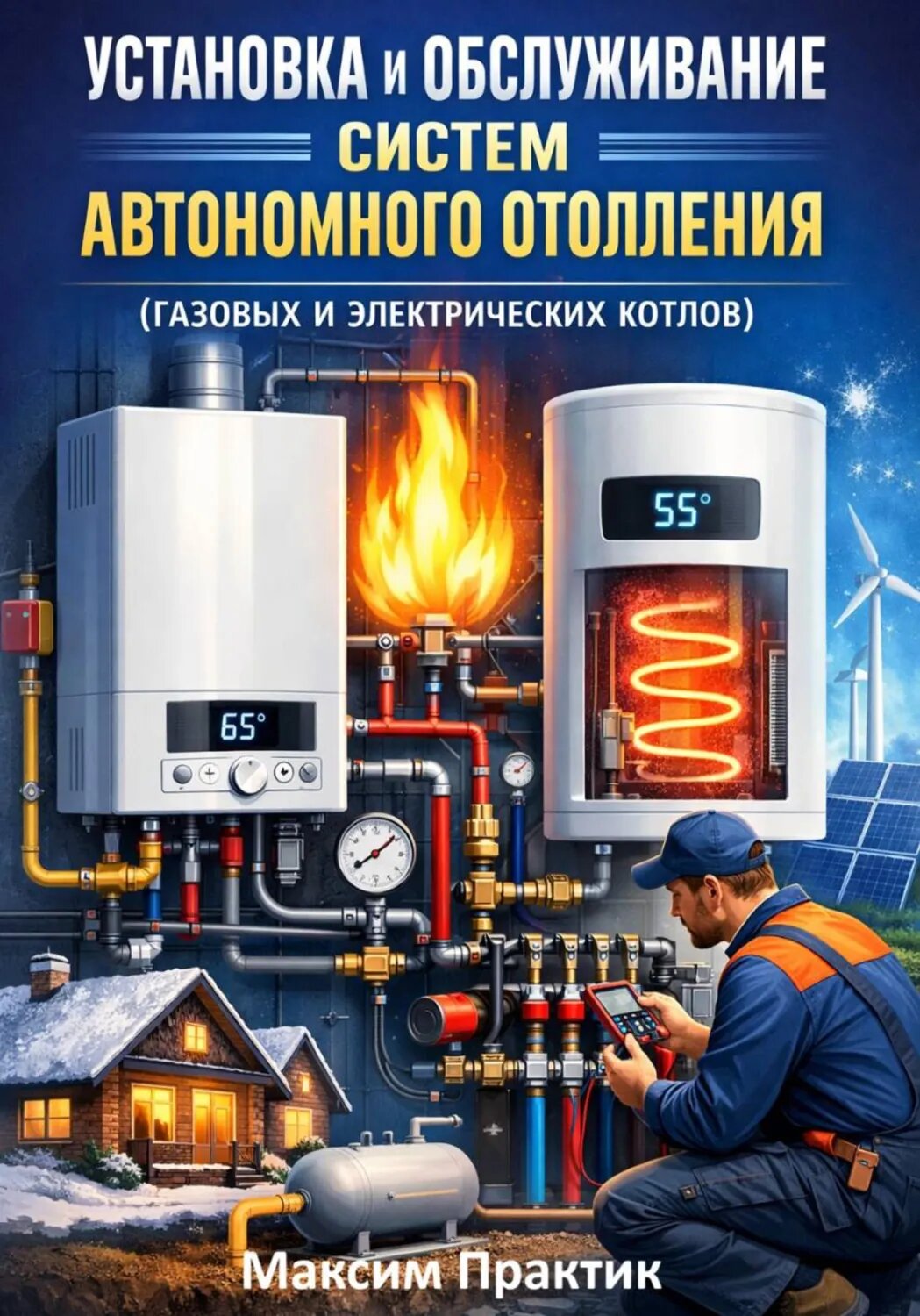 Установка и обслуживание систем автономного отопления (газовых и электрических котлов) [Цифровая книга]