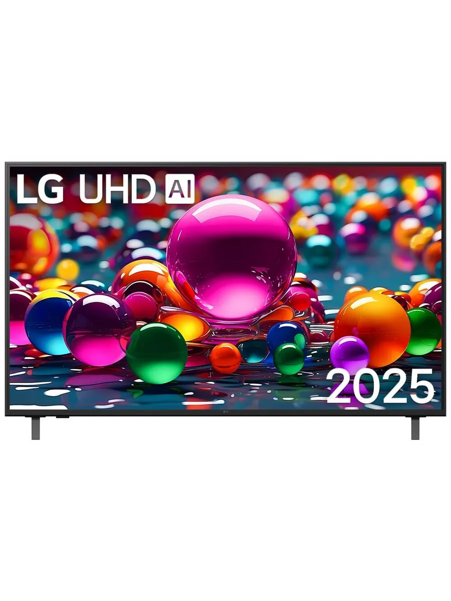 55" (139 см) Телевизор LG 55UA75009LA, черный (Direct LED, 4K UltraHD, Wi-Fi, 60 Гц, webOS)