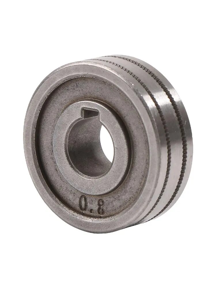 Подающий ролик 30x10x10 мм, Канавки: К 0.8-1 мм, для порошковой флюсовой проволоки без газа для сварки полуавтомат