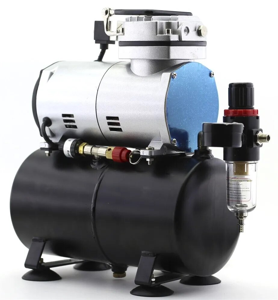 1208 Компрессор Jas 1208 с автоматикой и 2 режимами работы, ресивер 3 л