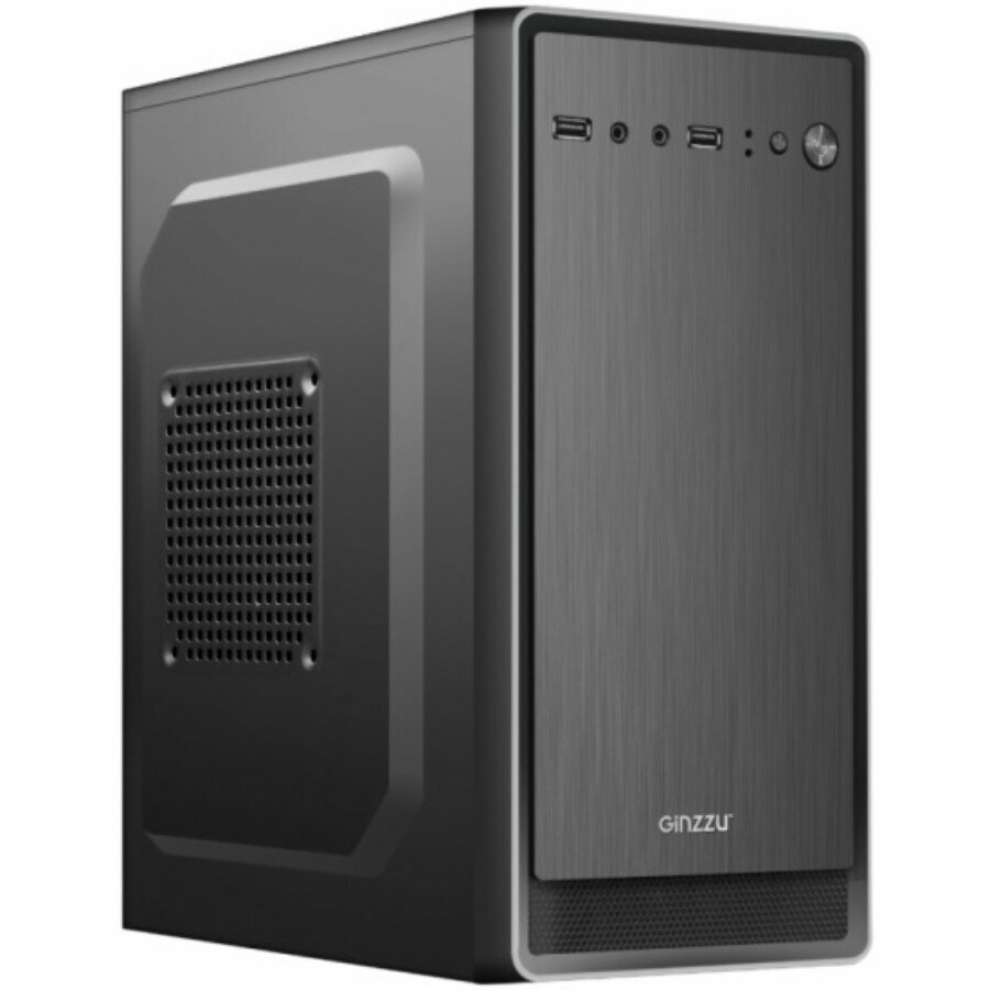 Компьютерный корпус Ginzzu B180 (B180) черный - Mini Tower, Micro-ATX