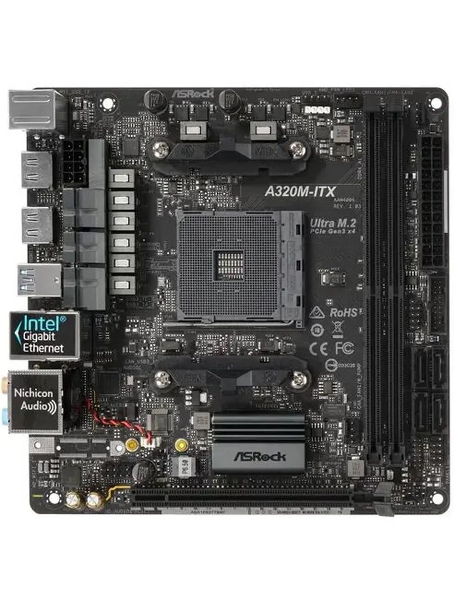 Материнская плата A320M-ITX - AM4, DDR4