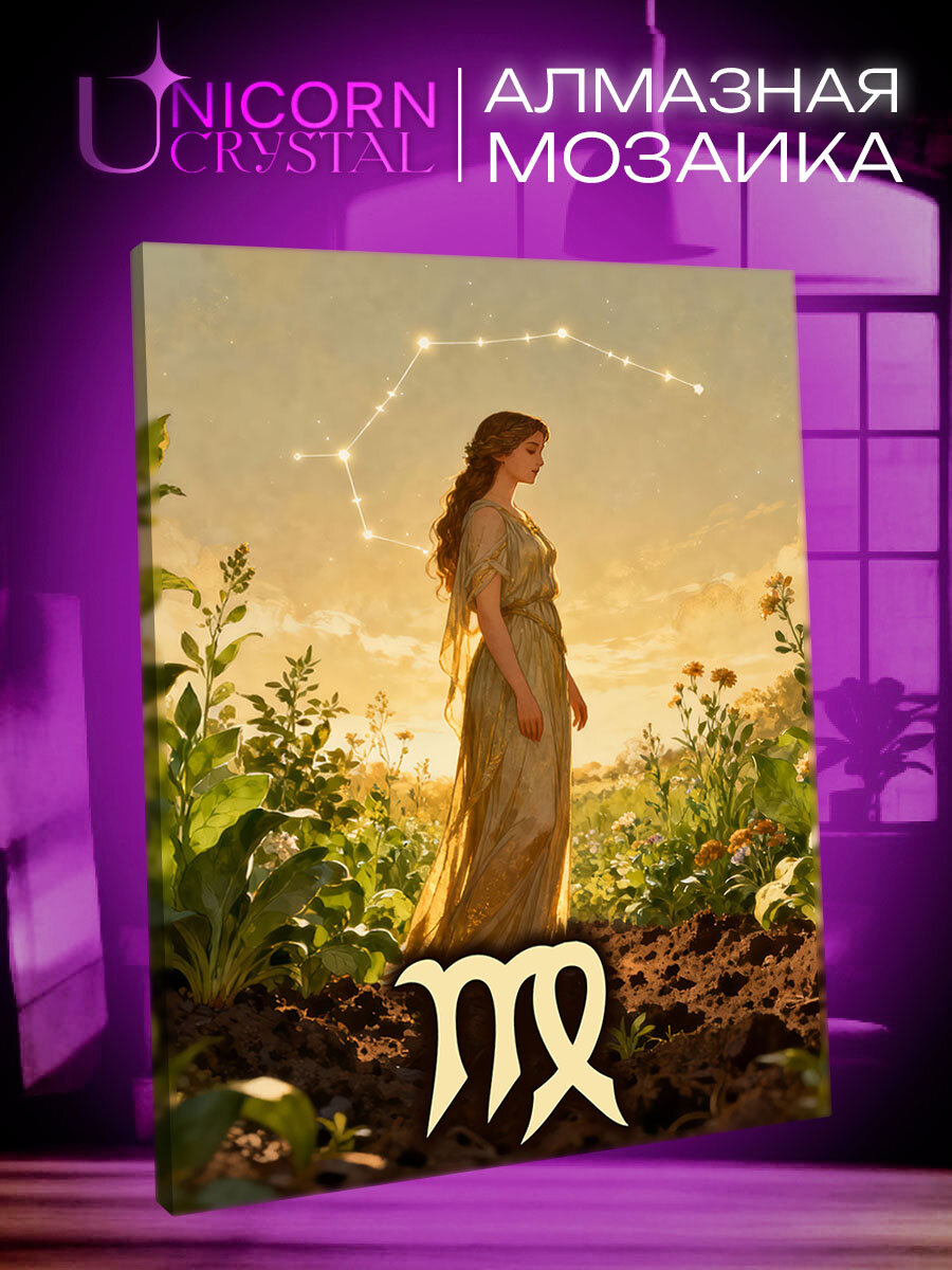 Алмазная мозаика Дева