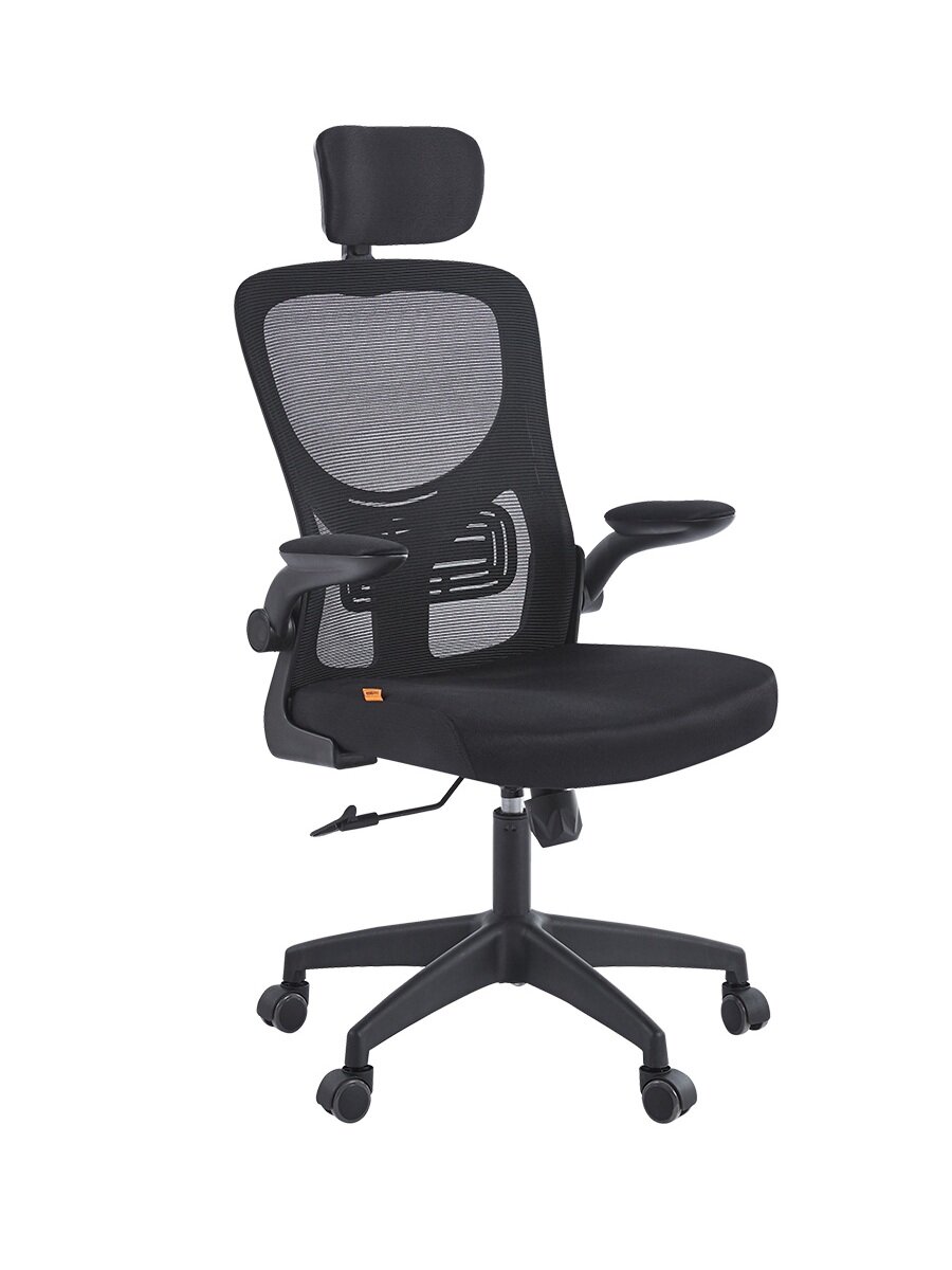 Кресло офисное Chairman CH633 7146046 черный пластик, черный