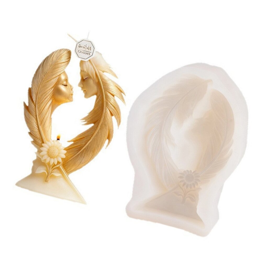 Силиконовая Форма для Различных Видов Мыла для Изготовления Свечей Безопасные Материалы