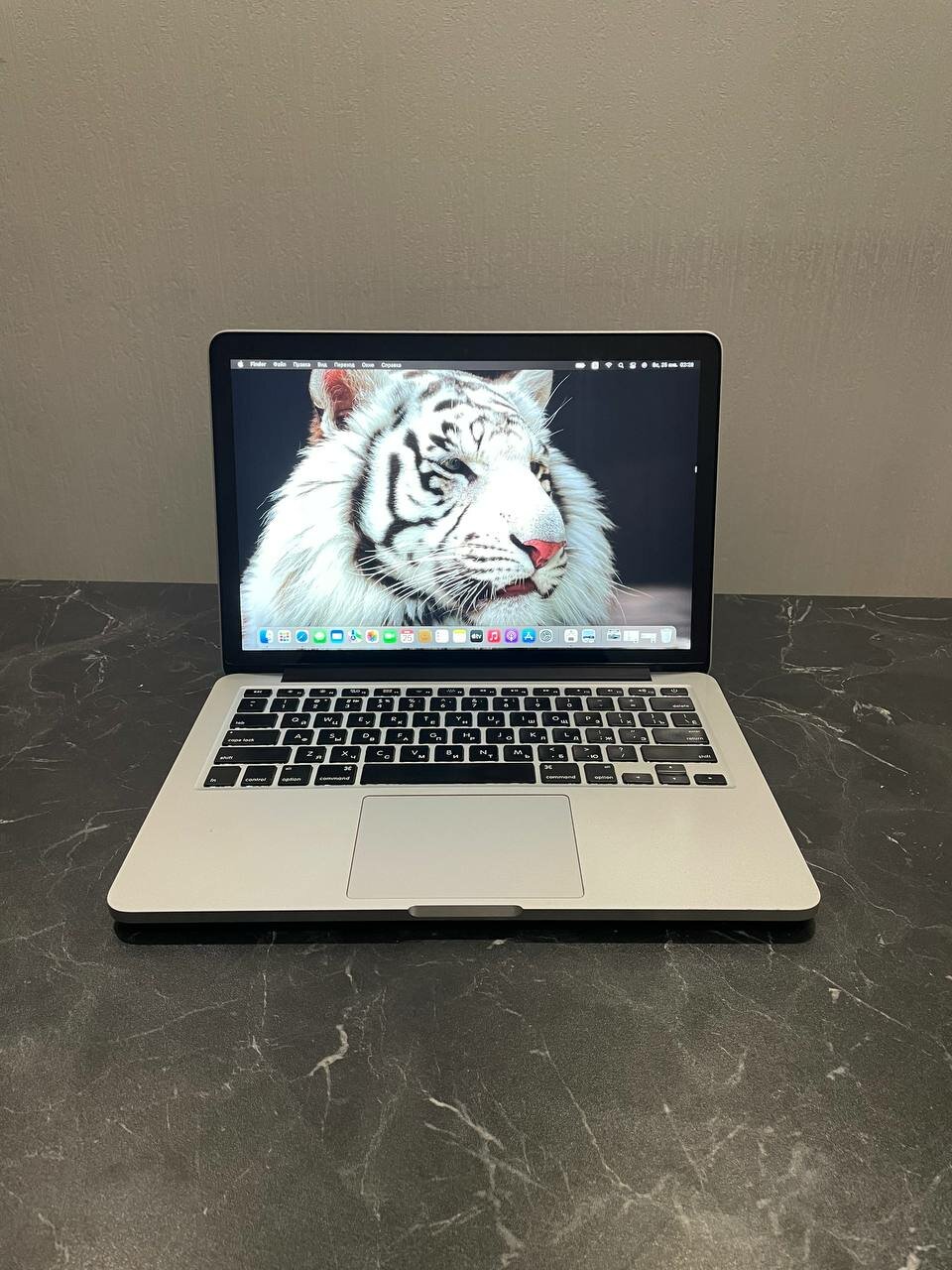 Ноутбук MacBook Pro 13 2015 г. 2560х1600, Intel Core i5 2,7 ГГц, 8/128 ГБ, Intel Iris Graphics 6100, MacOS, Серебристый