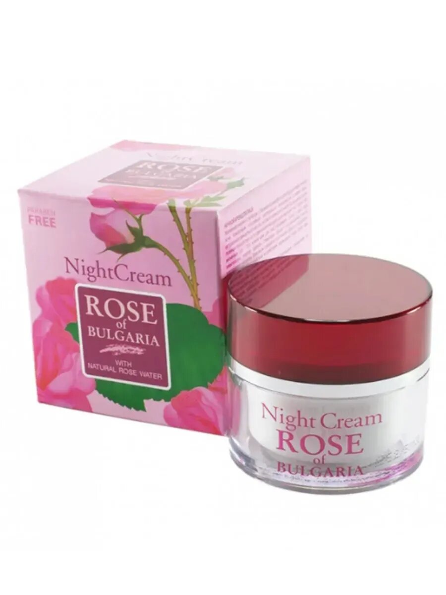 Rose of Bulgaria Крем для лица ночной 50мл