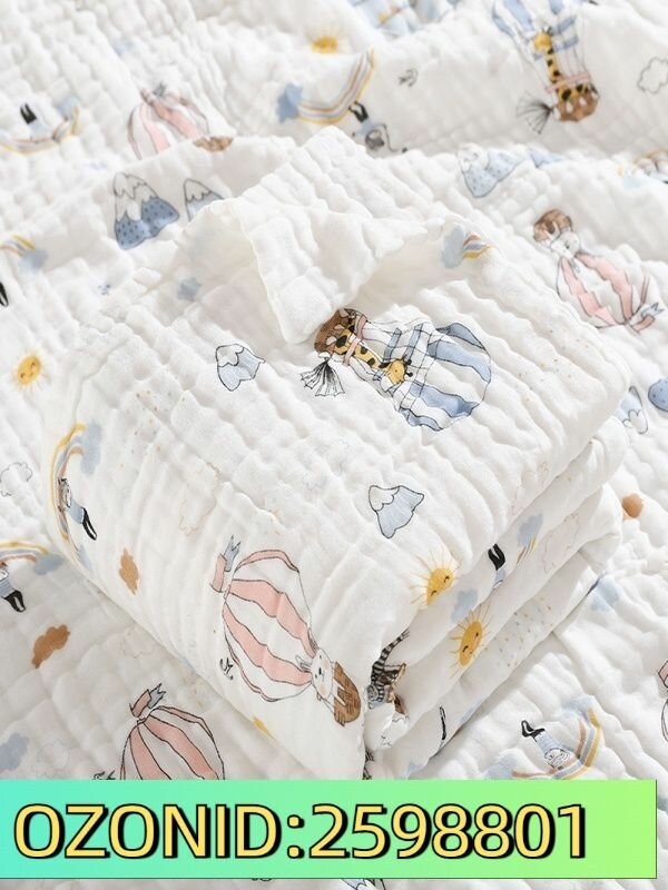 Муслиновое полотенце для новорожденных хлопок детский плед