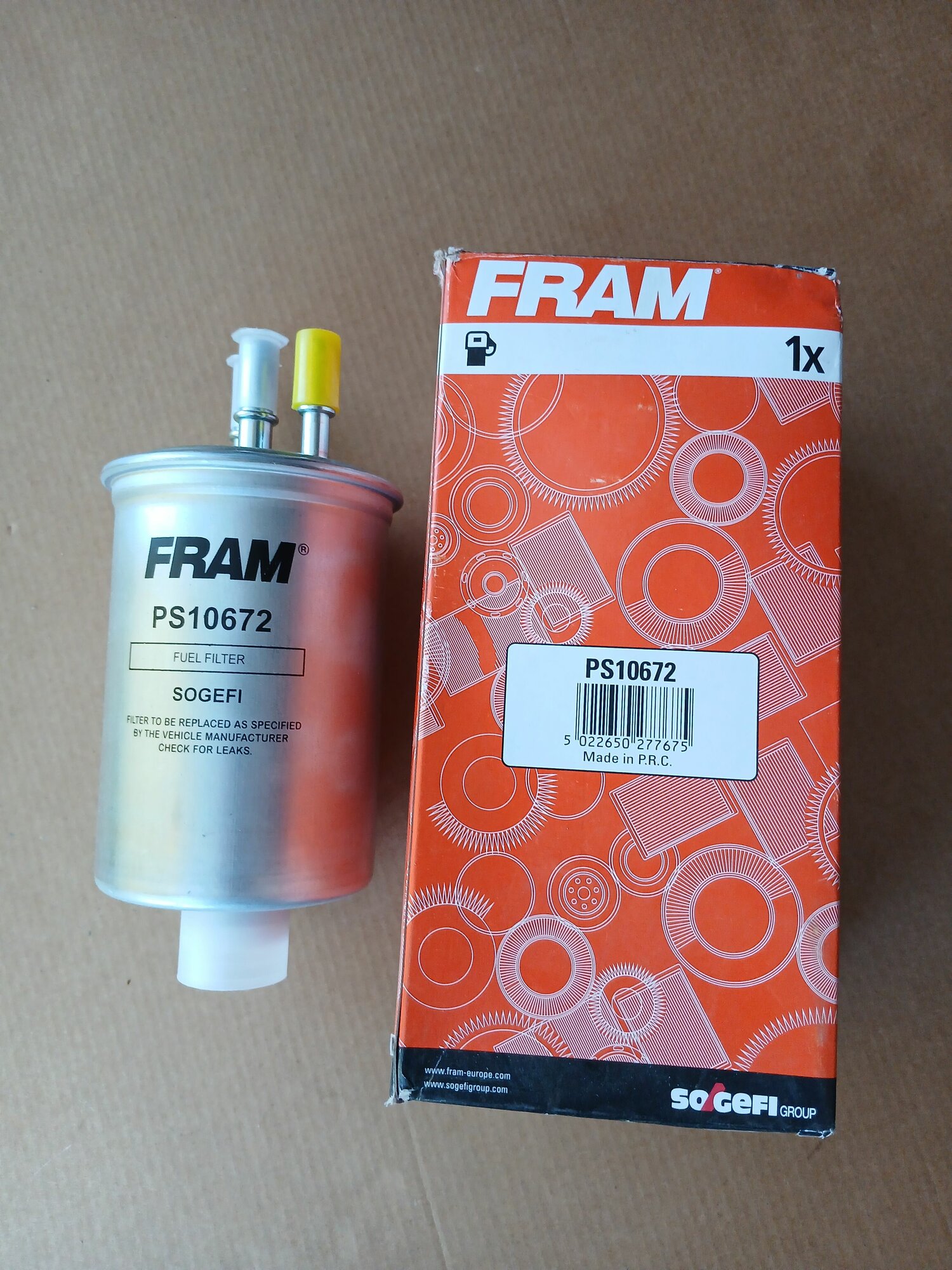 Фильтр топливный Fram PS10672 Фильтр топливный