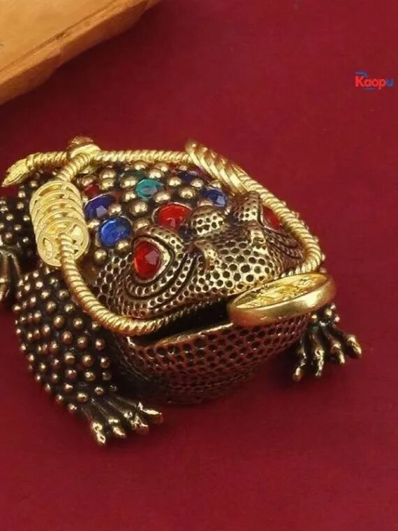 Эксклюзивный крупный амулет богатства, денежная жаба