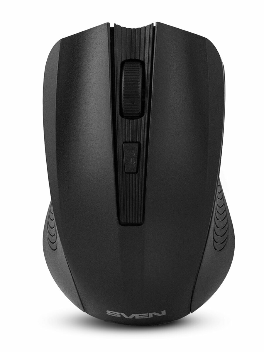 Мышь беспроводная SVEN RX-400W черный (USB, 1400dpi, 4but ) (SV-014674)