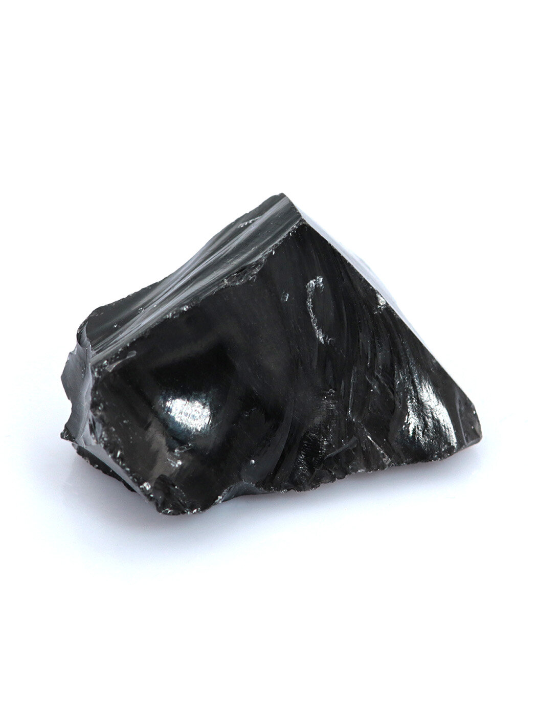 Черный Обсидиан, натуральный камень/минерал (15-20 г, 2,6-3,1 см)