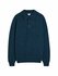 Рубашка Sunspel Buttoned knitted polo shirt, размер M, blue