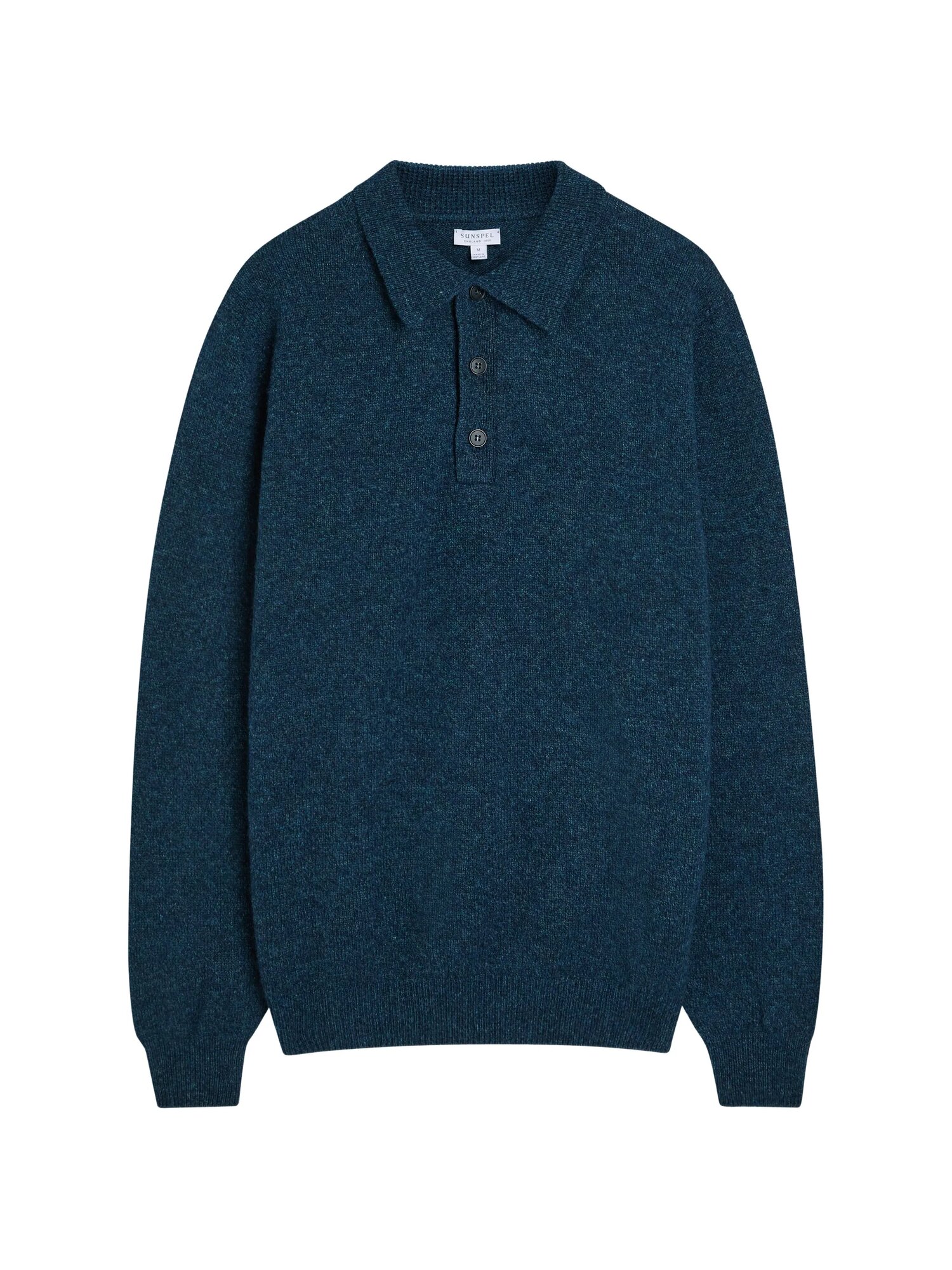 Рубашка Buttoned knitted polo shirt