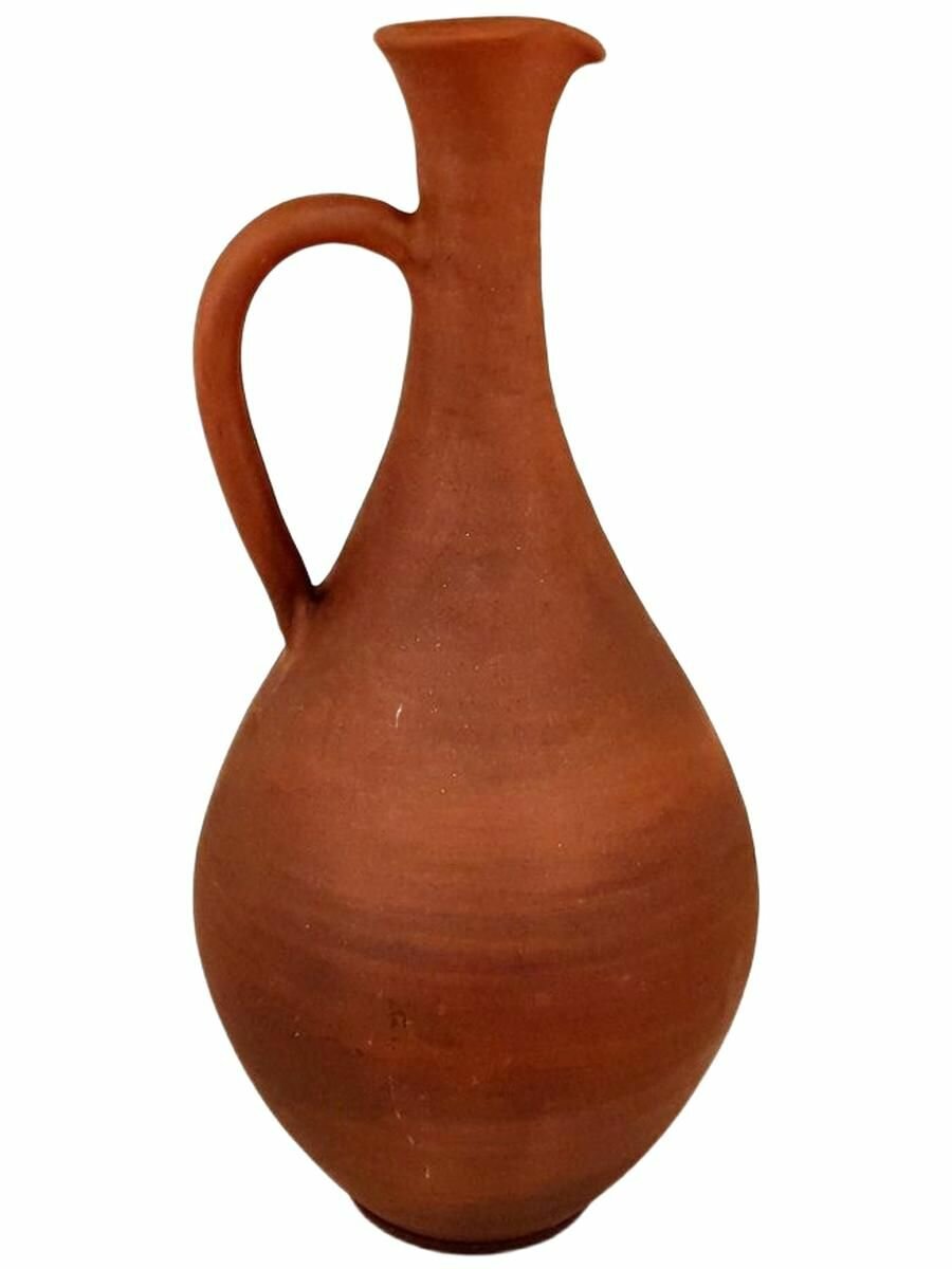 Кувшин для вина 35 см.(3 л.) + глазурь, глина, керамика, ручная работа