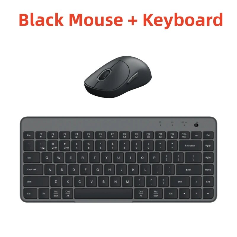 Xiaomi Портативная бесшумная емкостная клавиатура Mouse Keyboard Set