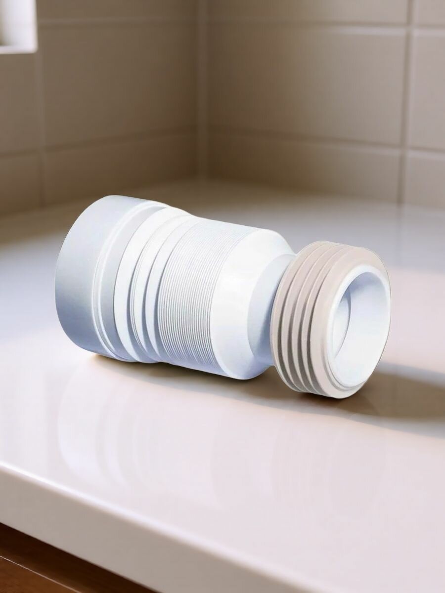 Слив-Гофра раздвижная для унитаза C-990Р