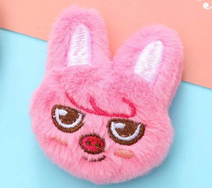 SKZOO плюшевая кукла-брошь Розовый, QN8