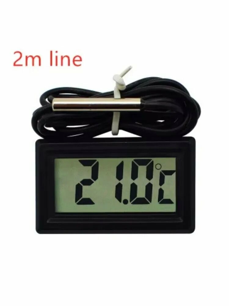 Цифровой термометр с зондом, для использования в помещении, на улице и под водой, 1 шт.