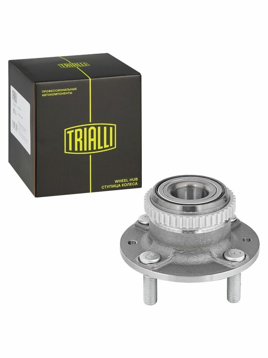 Ступица для а/м Kia Spectra (97-) с ABS диск. тормоз (задн. в сборе с подшип.) (MR 0880), TRIALLI MR0880