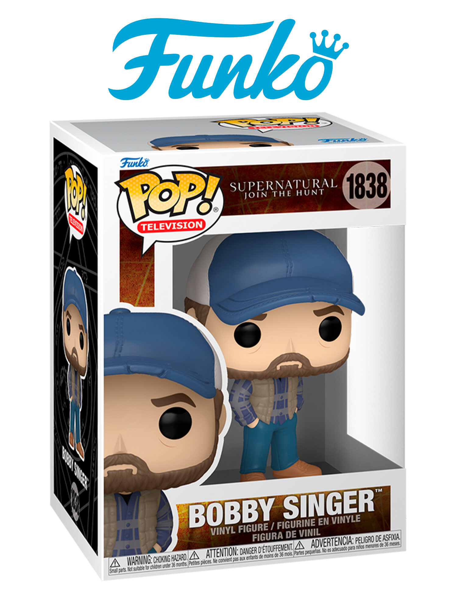 Фигурка Funko POP! Bobby Singer (1838) Supernatural