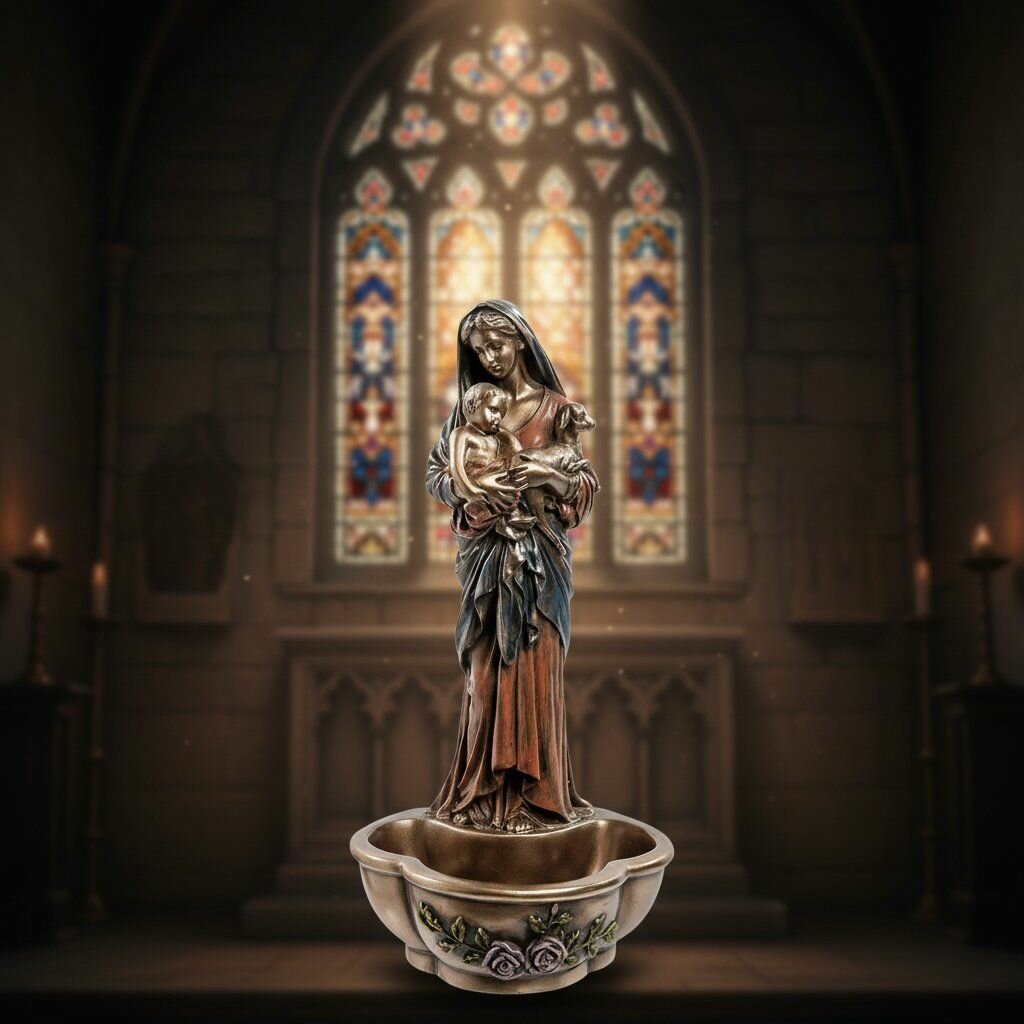 Статуэтка Дева Мария с Иисусом