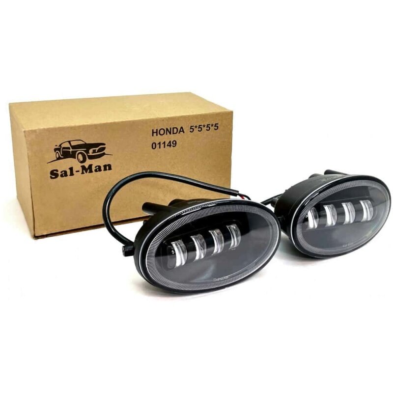 SALMAN Фары п/туманные Honda Хонда LED 50W 4800LM 6000K 2шт гарантия 6 мес