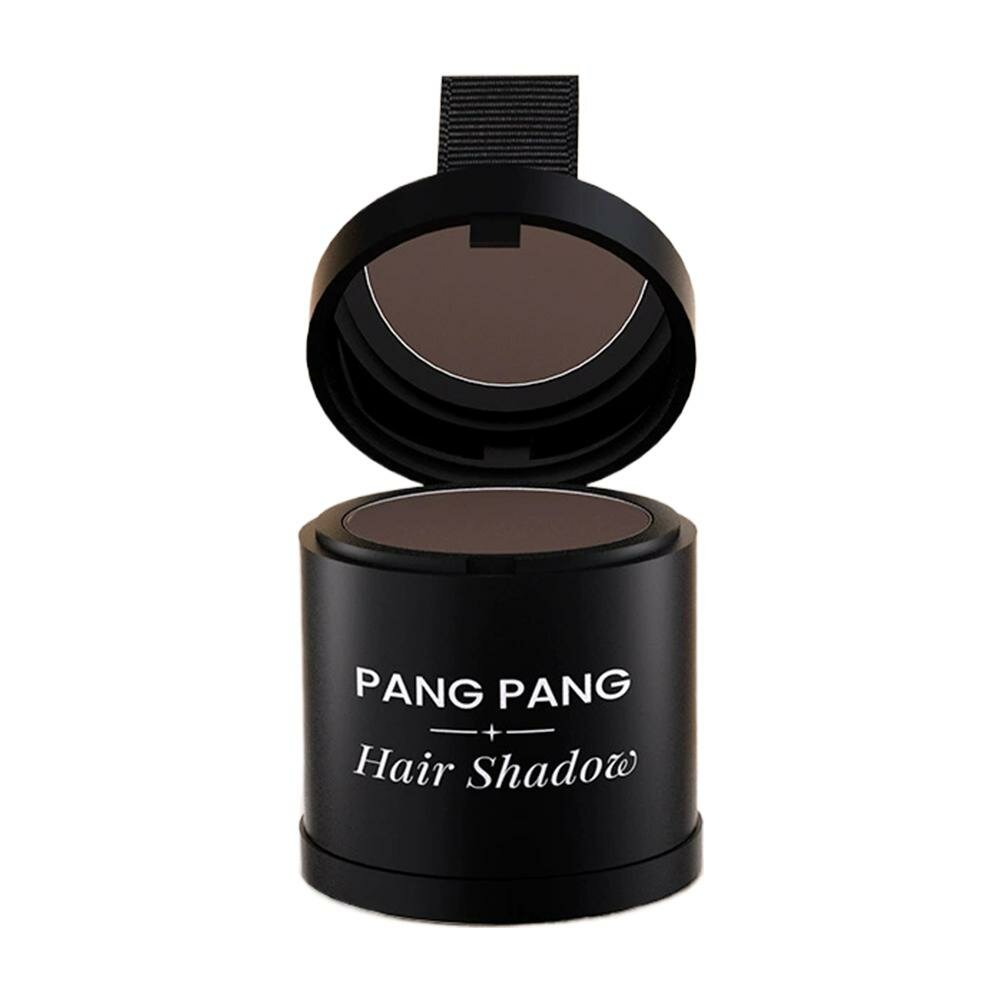 Пудра для линии роста волос, пудра для маскировки лысин, пудра для подкрашивания корней, пудра для затемнения линии роста волос, черная пудра для маскировки лысин, пудра для подкрашивания волос для женщин и мужчин.