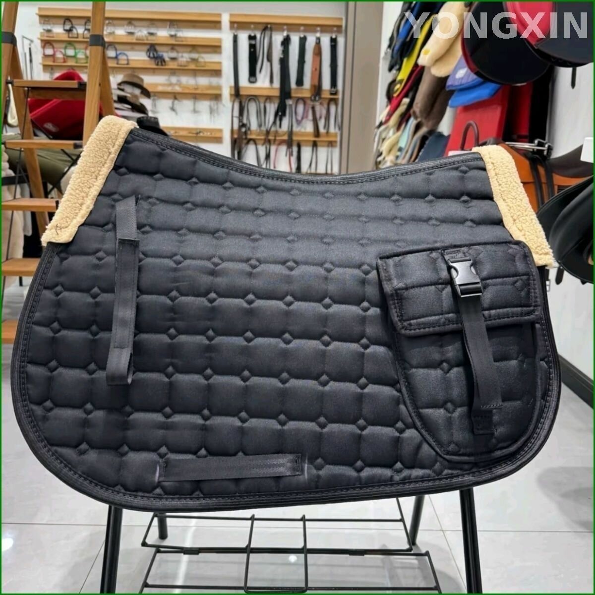 Универсальный черный вальтрап, бестселлер для лошади