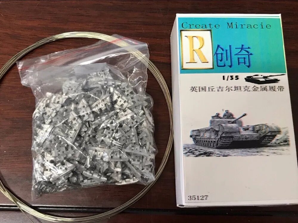 R-Model 1/35 35127 Металлический трек для WWII British Churchill Tank