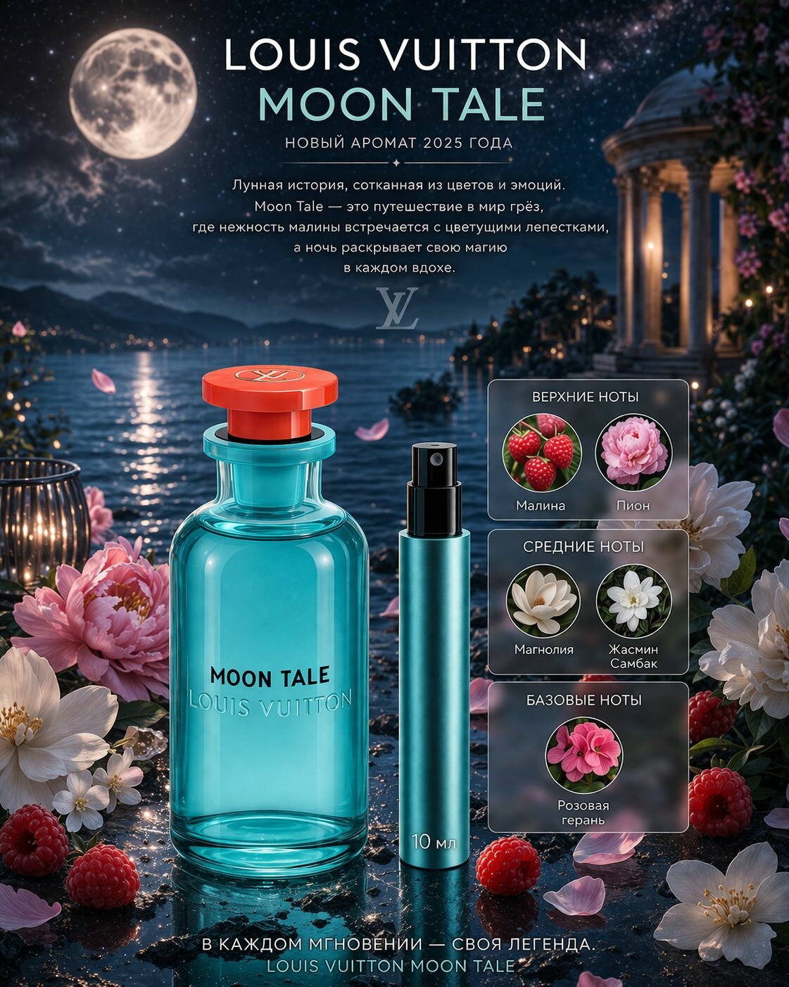 Louis Vuitton Moon Tale Парфюмерная вода 10 мл