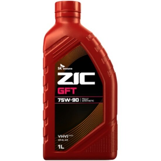 Трансмиссионное масло Zic GFT 75W-90 синтетическое 1 л