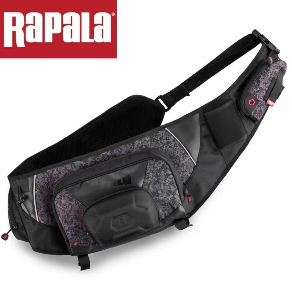 Сумка для рыбалки Rapala Городская серия, жилет-рюкзак, слинг, поясная сумка, сумка для спиннинга и джиггинга