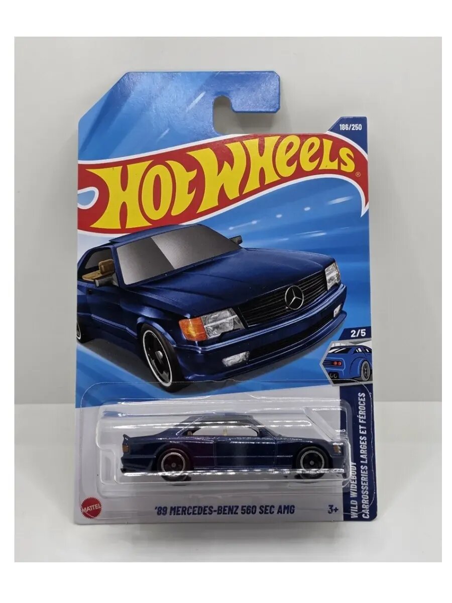 Машинка коллекционная '89 Mercedes-Benz 560 SEC AMG