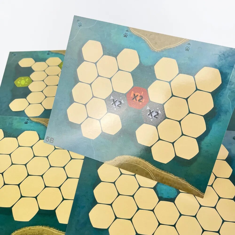 Настольная игра "harmonies DIY promo card, DIY Expansion Map 10PCs, DIY PACK": классическая стратегия, большая коробка (делюкс-издание), подарок на праздник, вечеринк