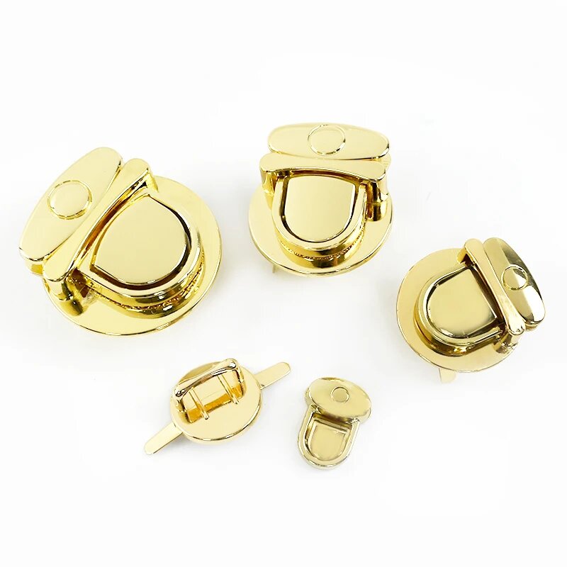 Металлические застежки для сумок LightGold 23x32mm (4шт)
