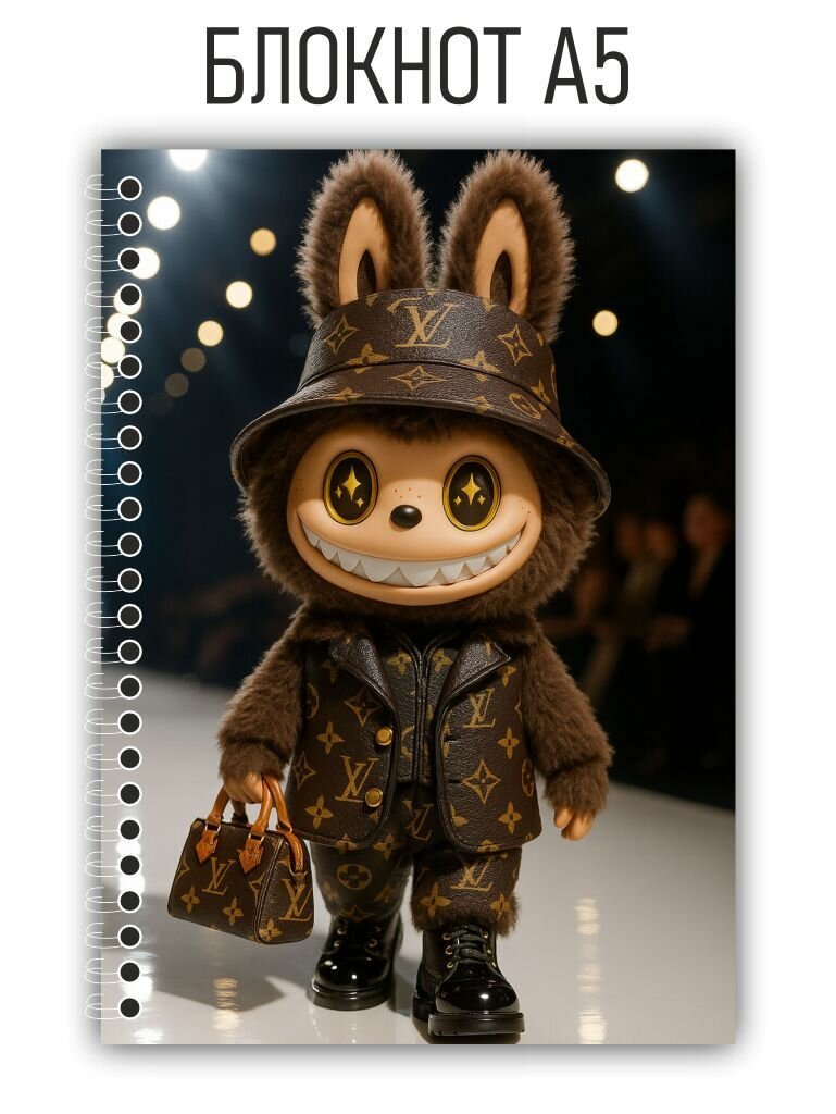 Блокнот Луи Витон, Louis vuitton (4) Блокнот А5 Лабубу