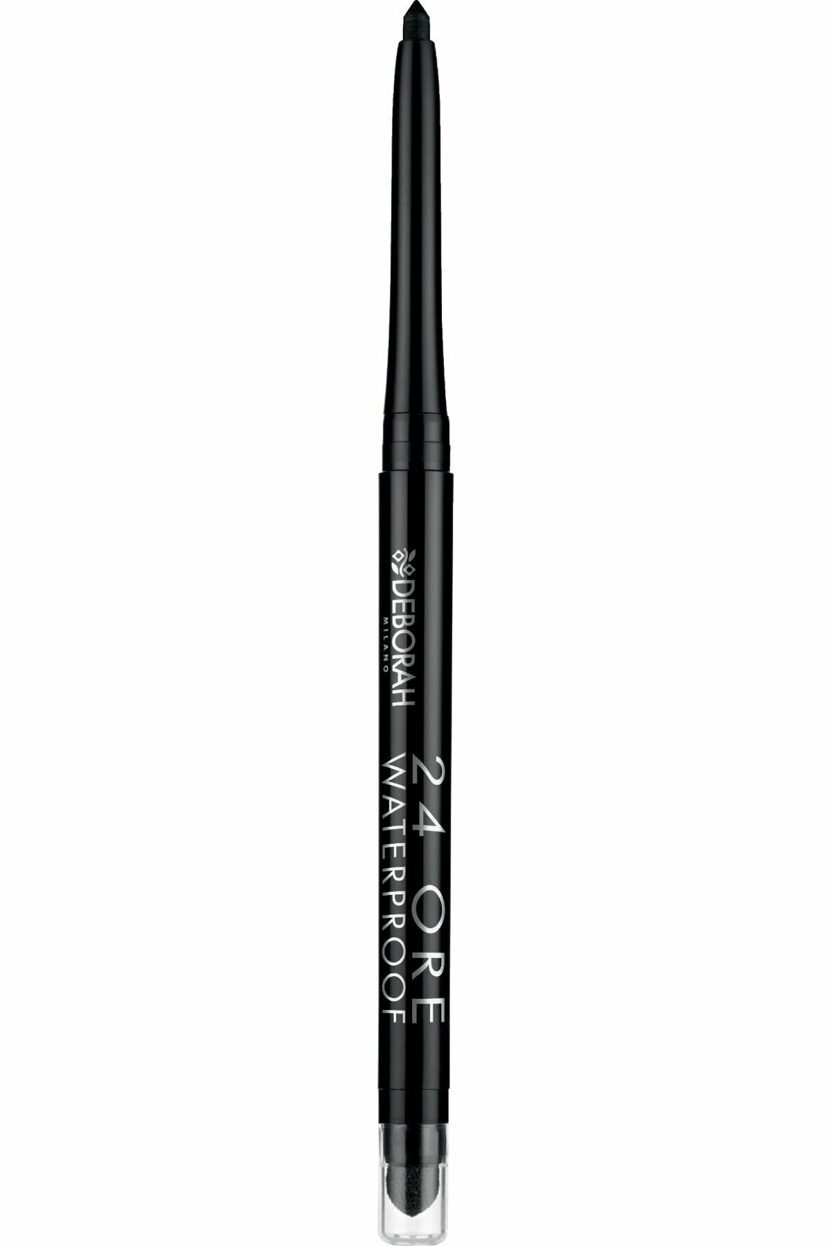 Deborah Milano Карандаш для глаз Тон 01 Черный автоматический 24ORE WATERPROOF EYE PENCIL выдвижной 0,5 г