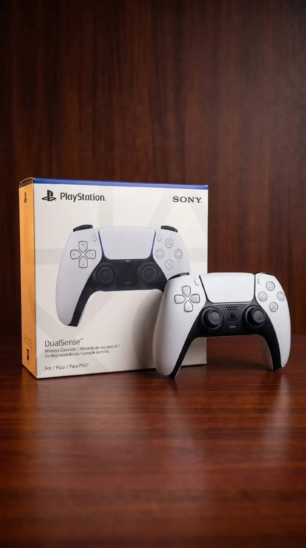 Геймпад Sony PlayStation 5 DualSense Wireless Controller, для PS5, white, белый