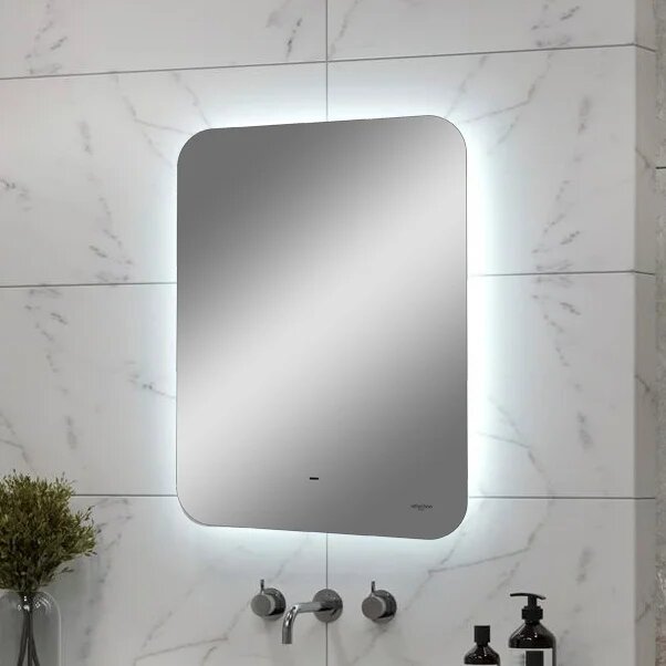 Зеркало Reflexion Horizon RF4207HR с фоновой подсветкой, б/с, диммером 600х700
