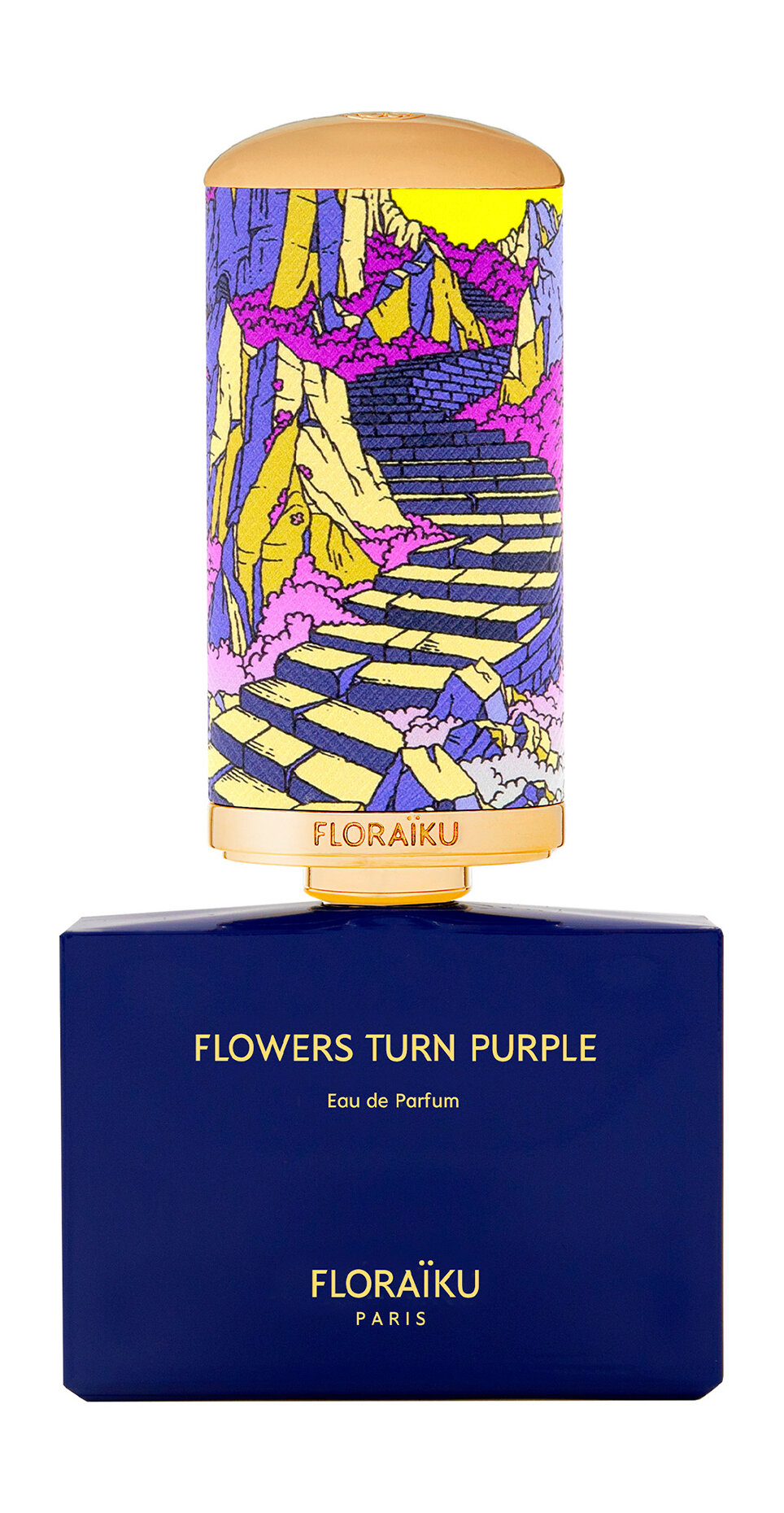 FLORAIKU Flowers Turn Purple Парфюмерная вода унисекс, 50 мл + 10 мл